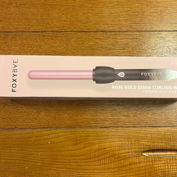 foxybae | Hair | Foxybae Rose Gold 25 Mm Curling Wand | Poshmark